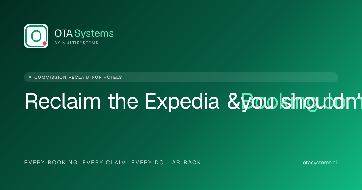 ROI calculator — what Expedia and Booking.com have been charging you ...